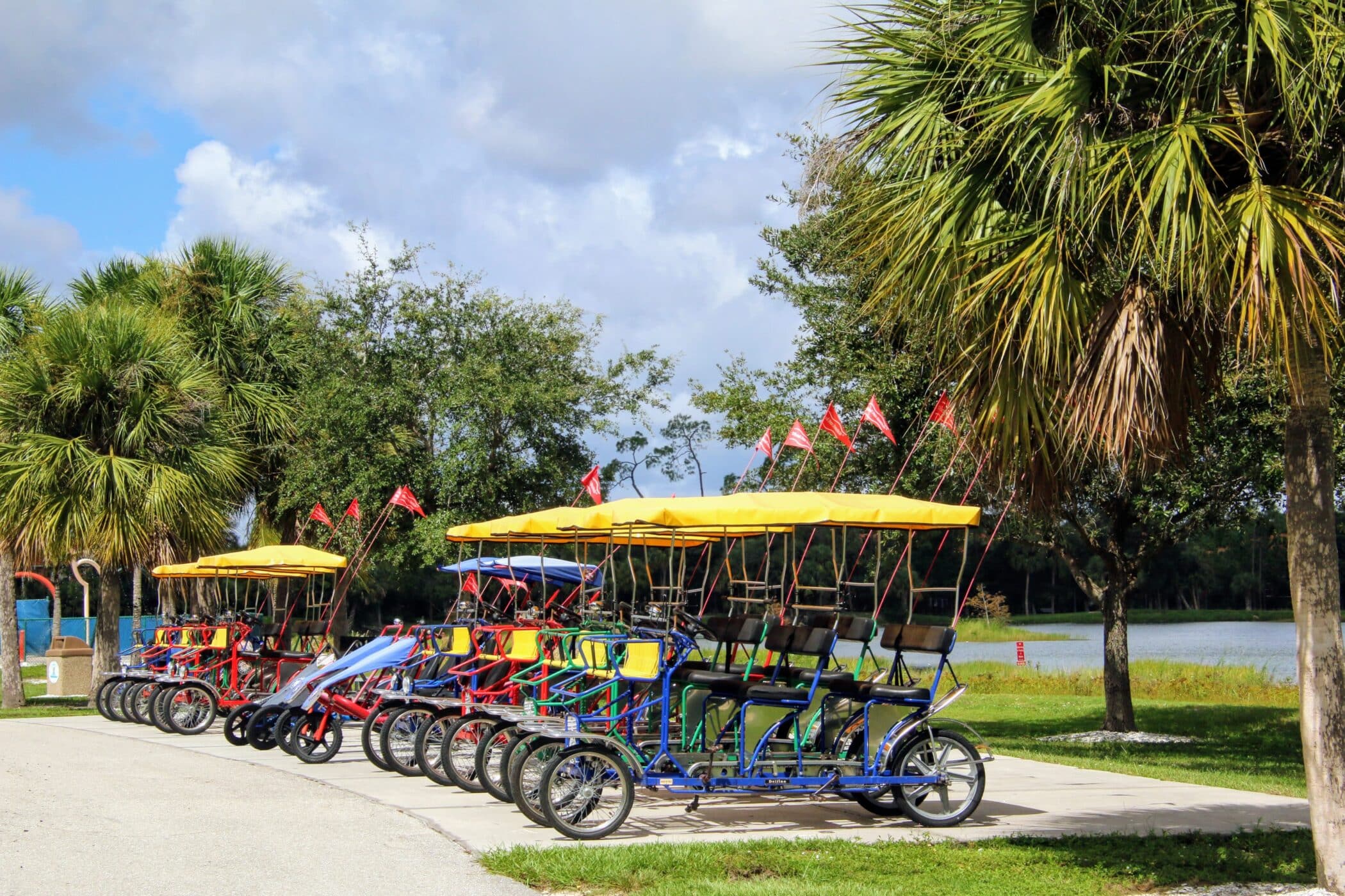 Fun Family Getaway at Lakes Regional Park in Fort Myers | Wheel Fun Rentals