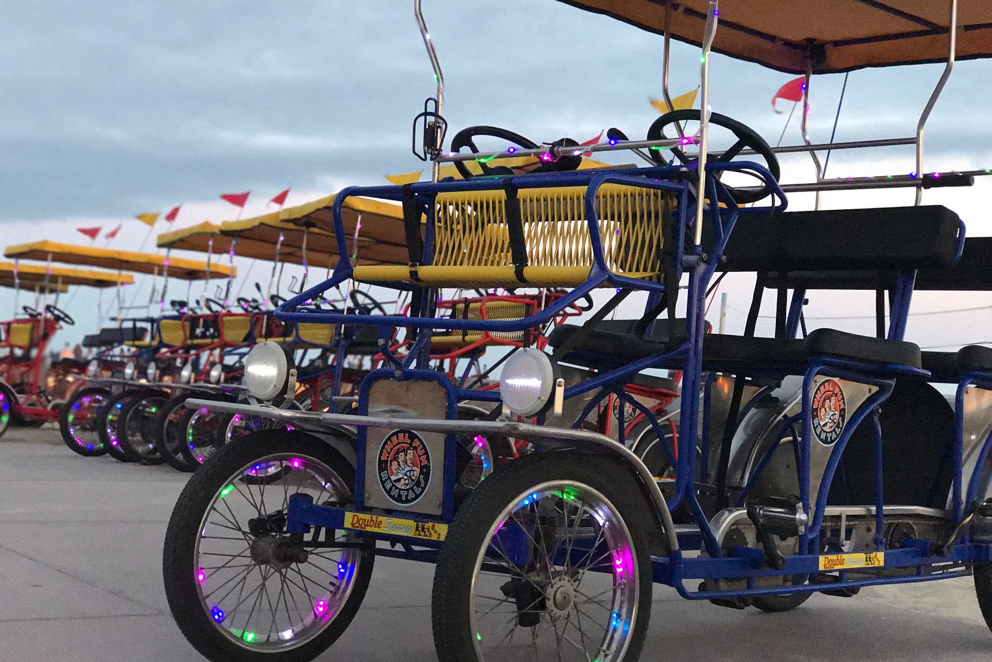 Point Ruston Surrey Night Rides | Wheel Fun Rentals