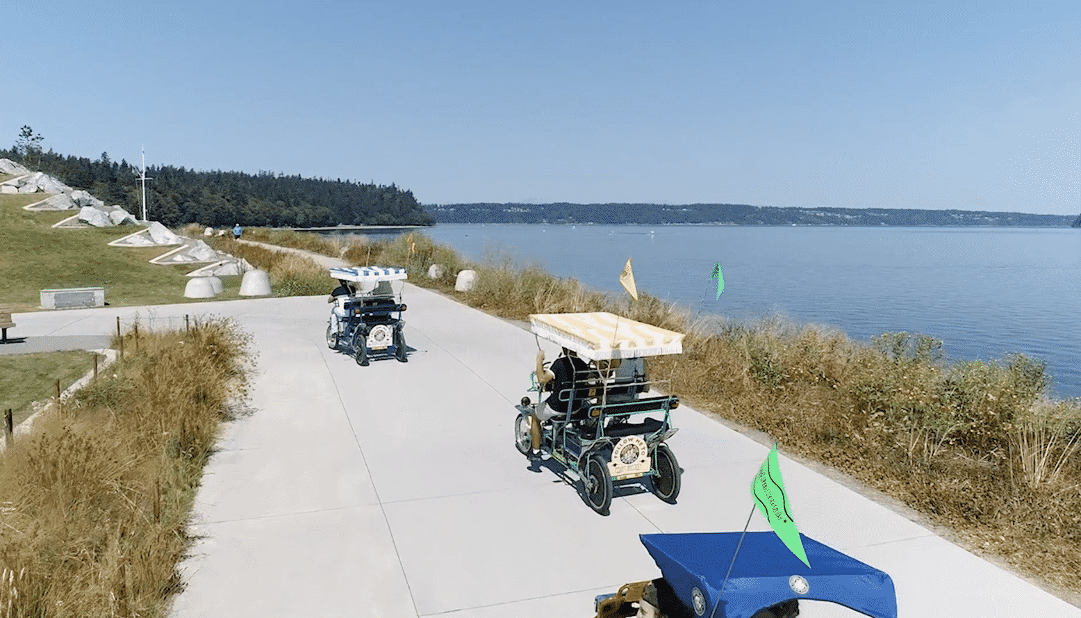 Outdoor Family Fun with Wheel Fun Rentals at Point Ruston | Wheel Fun ...