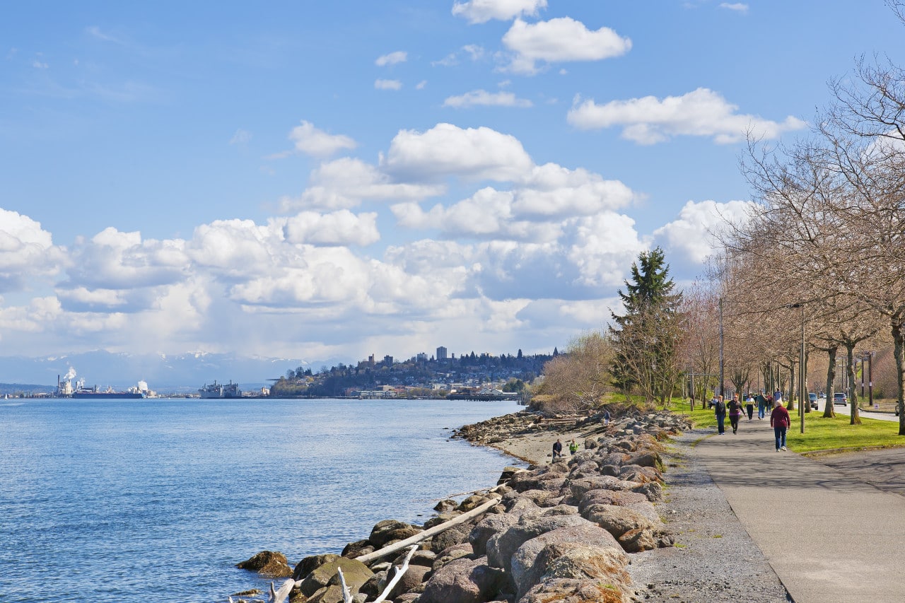 Self-Guided Bicycle Tour of Point Ruston in Tacoma, WA