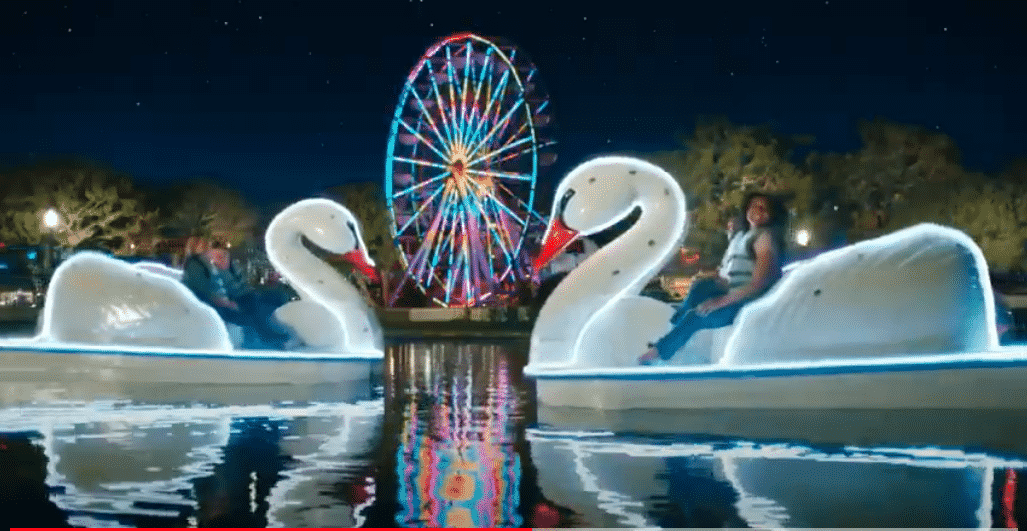 About Wheel Fun Rentals Swan Pedal Boats at Rainbow Lagoon