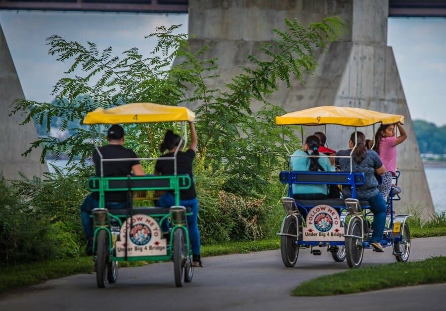 Surrey Rides in Waterfront Park | Wheel Fun Rentals